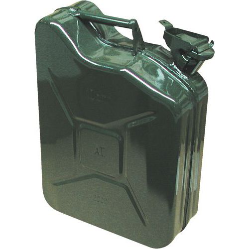 Jerrican métal - 10 et 20 L - Manutan.fr