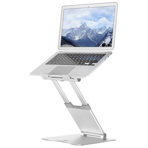 Support ajustable pour ordinateur PC 17' en aluminium - Desq - Manutan.fr