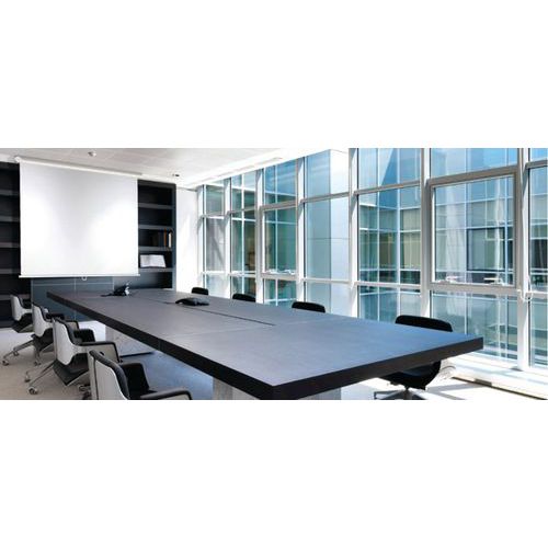 Ecran manuel de projection professionnel carré SuperGear Pro - Manutan ...