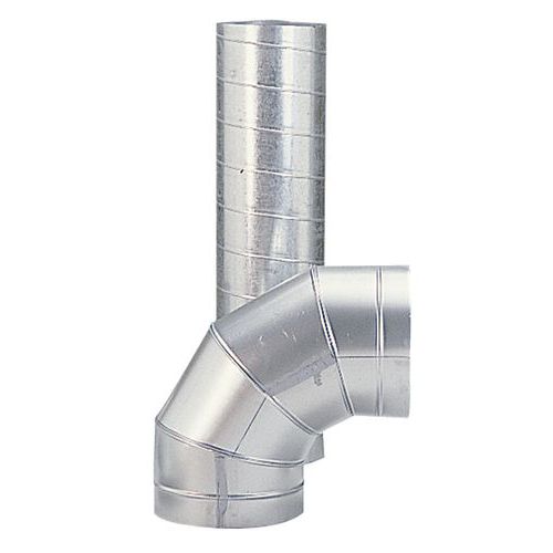 Coude à 90° pour gaines de ventilation rigides - Ø 80 à 125 mm - Manutan.fr