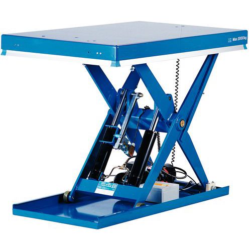 Table élévatrice ergonomique fixe AX - Capacité 400 à 2000 kg - Manutan.fr