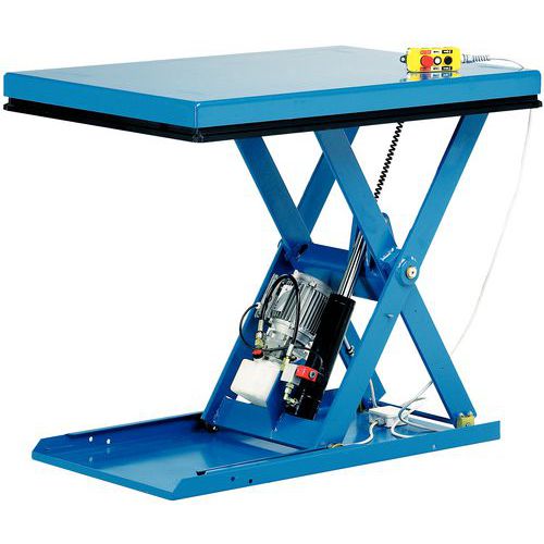 Table élévatrice ergonomique fixe EAX - Capacité 500 à 2000 kg - Manutan.fr