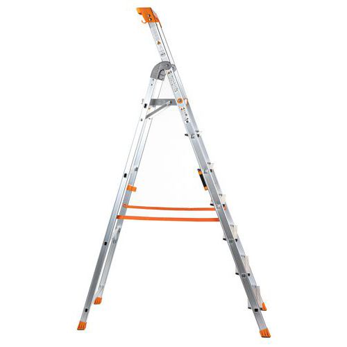 Escabeau professionnel aluminium - Manutan