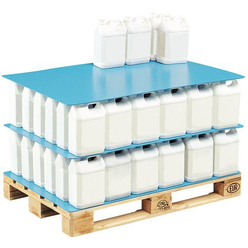 Intercalaires de palettisation plastique - Manutan.fr