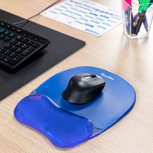 Tapis souris gel ergonomique - avec repose-poignet - Manutan Expert ...