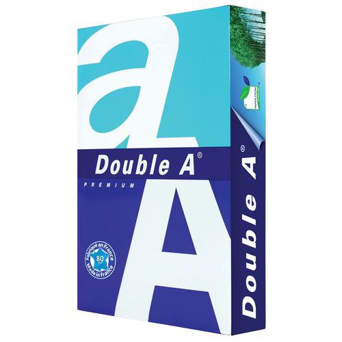 Papier Double A - A4 - 80 g/m² - Ramette de 500 feuilles - Manutan.fr