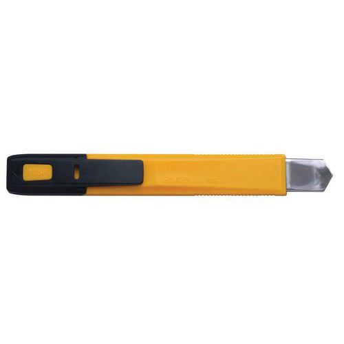 Cutter ambidextre OLFA MT-1- Lame 12.5 mm - Manutan.fr