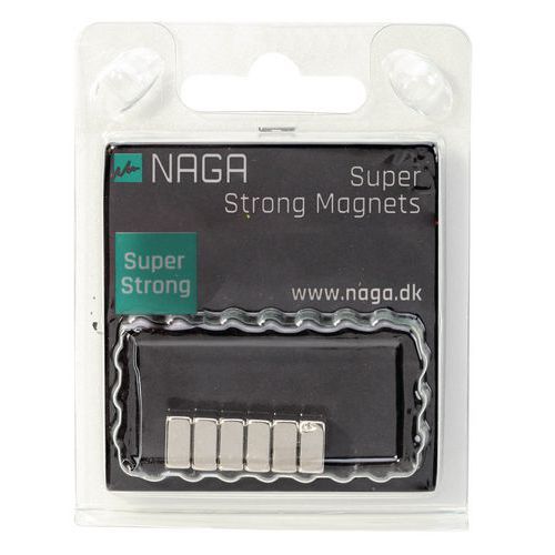 Aimant carré extra fort - Manutan.fr