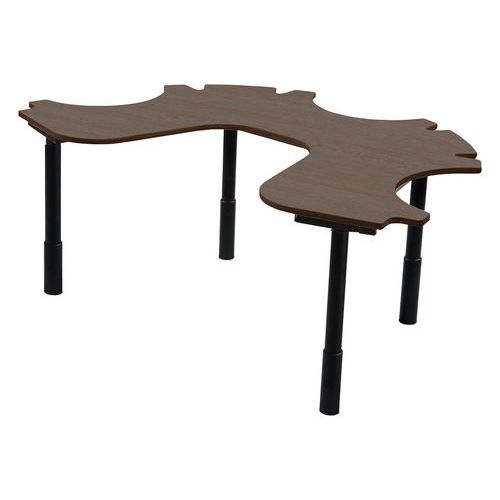 Table Ergo Technic 3+1 réglable en hauteur - compact Sunset Creation ...