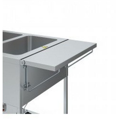 Tablette frontale inox pour chariot SPA et SPTW - Hupfer HUPFER ...