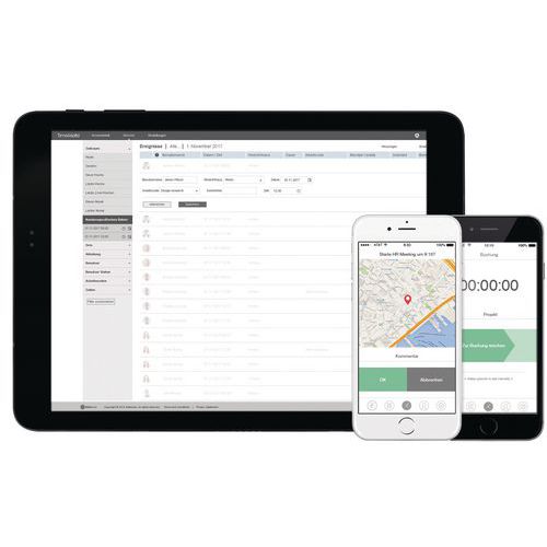 Pointeuse digitale - TimeMoto TM-818 - Manutan.fr