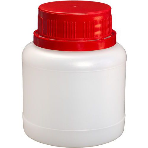Flacon PEHD avec couvercle vissant - 60 à 1000ml - Manutan.fr