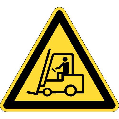 Panneau de danger - Véhicules de manutention - Rigide - Manutan.fr