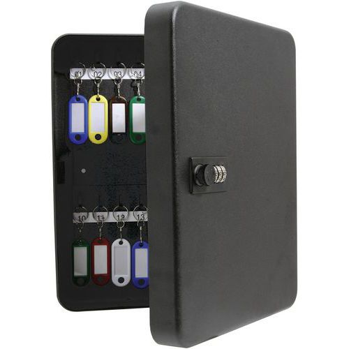 Armoire à clef serrure à combinaison - 36 Clés - Sign - Manutan.fr