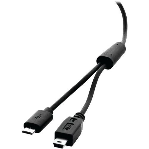 Cable Micro USB 2 en 1 - TNB - Manutan.fr