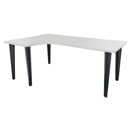 Bureau asymétrique Evidence retour à gauche Vinco - Manutan.fr