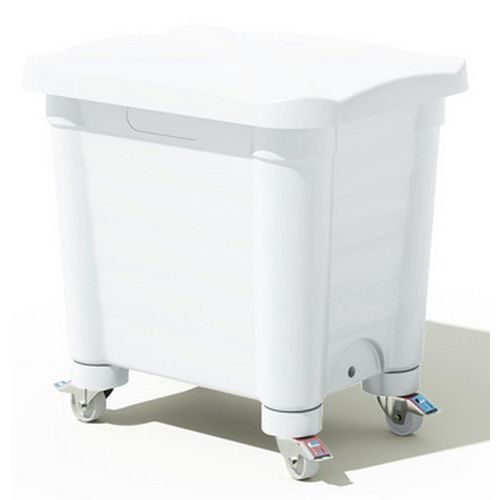 Bac de stockage EASYBAC avec couvercle et roulettes - 115L à 585L ...