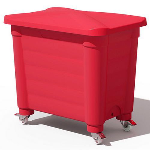 Bac de stockage EASYBAC avec couvercle et roulettes - 115L à 585L ...