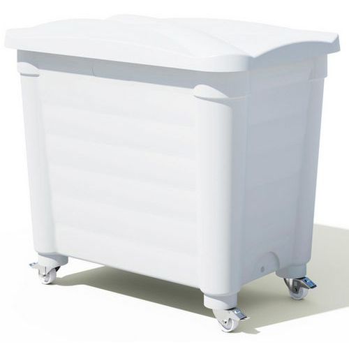 Bac de stockage EASYBAC avec couvercle et roulettes - 115L à 585L ...