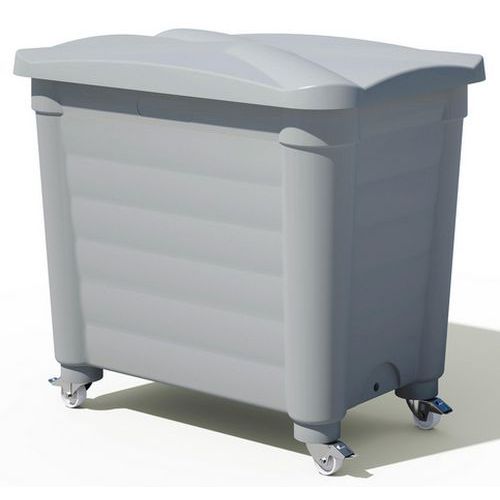 Bac de stockage EASYBAC avec couvercle et roulettes - 115L à 585L ...