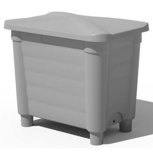 Bac de stockage avec couvercle et pieds - 115L à 585L - Manutan.fr
