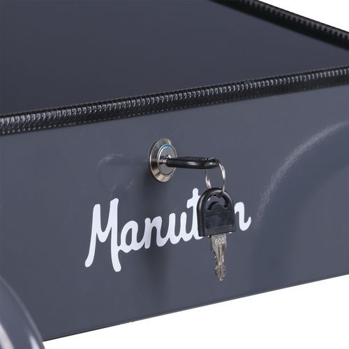 Pupitre d'atelier mobile - Couvercle sécurisé | Manutan Expert | Manutan.fr