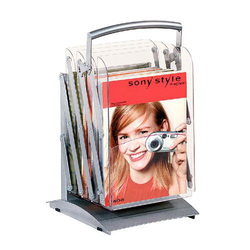 Support pour brochures pliant Tec-Art - Kerkmann - Manutan.fr