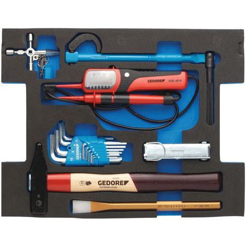 Composition d'outils en L-Boxx 1100 CT2-03-600D - Gedore - Manutan.fr