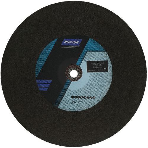 Meule de tronçonnage plate renforcé MDCO - Norton - Manutan.fr