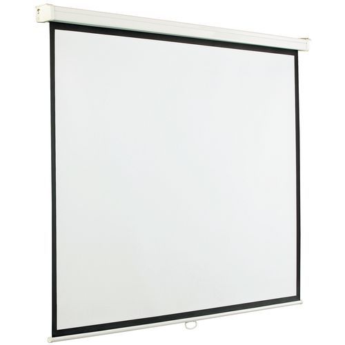 Écran de projection manuel mural ou plafond - Smit Visual - Manutan.fr
