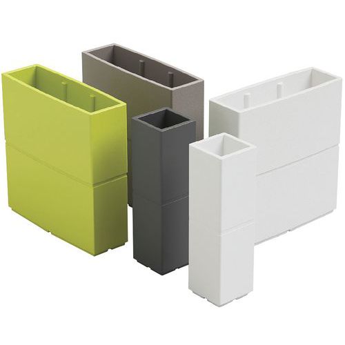 Colonne Patio carré 27 cm - Manutan.fr