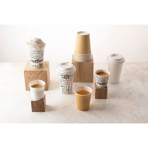 Gobelet en carton kraft - Lot de 2000 - Matfer Flo - Manutan.fr