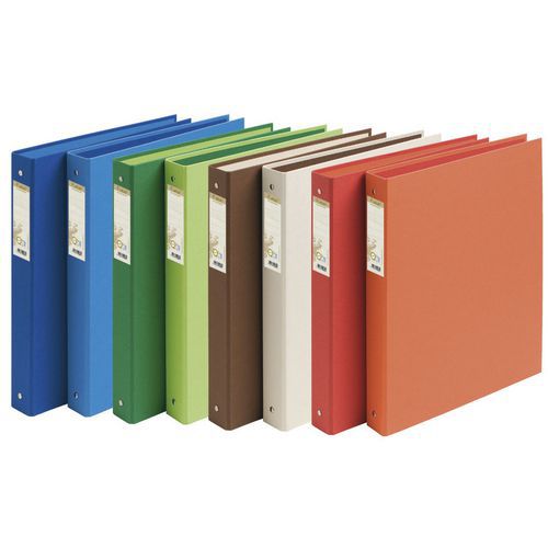 Classeur rembordé papier 4 anneaux 30mm Forever - A4 - Manutan.fr