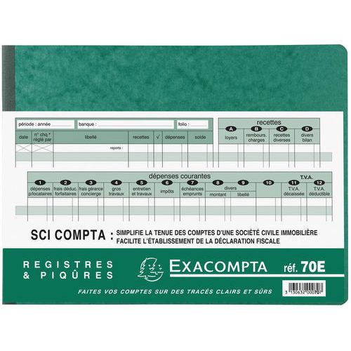 SCI Compta 80 pages - Manutan.fr