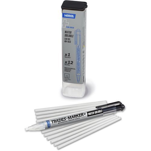 Marqueur rechargeable effaçable à l'eau - Trades Marker WS - Markal ...