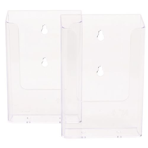 Paire de présentoir de table 1 case - Manutan Expert - Manutan.fr