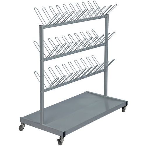 Chariot support à chaussures sur roues - Kongamek - Manutan.fr