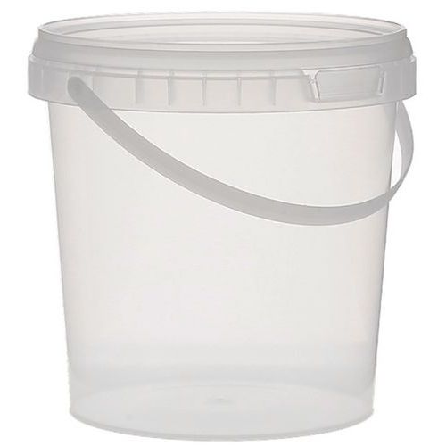 Seau transparent avec couvercle – 1 à 10L - Manutan.fr