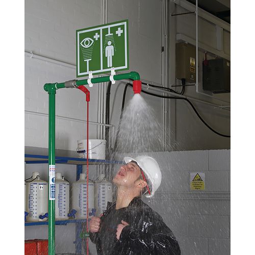 Douche de sécurité d'intérieur non chauffée - Pour intérieur - Hughes ...