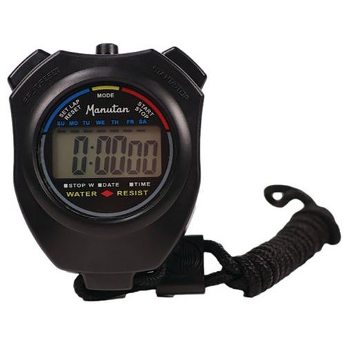 Chronomètre digital - 1/100e - Manutan Expert - Manutan.fr