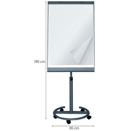 Chevalet de conférence mobile 100 x 65 cm - Manutan.fr