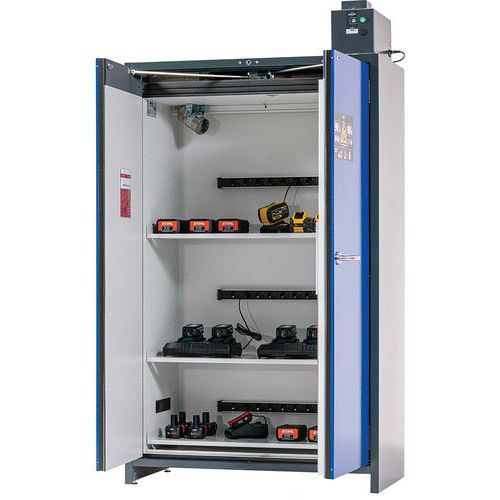 Armoire pour batteries lithium-ion ION-PRO-90 - France - Manutan.fr