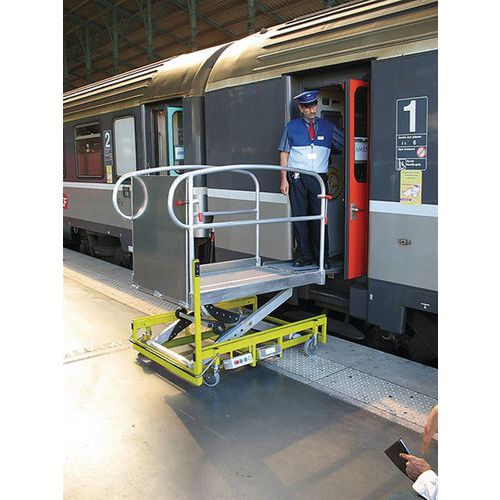 Plateforme élevatrice mobile LP11 - Manutan.fr