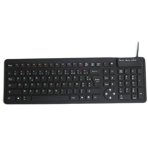 Clavier Flexible USB Keyboard Mobility Lab - Manutan.fr