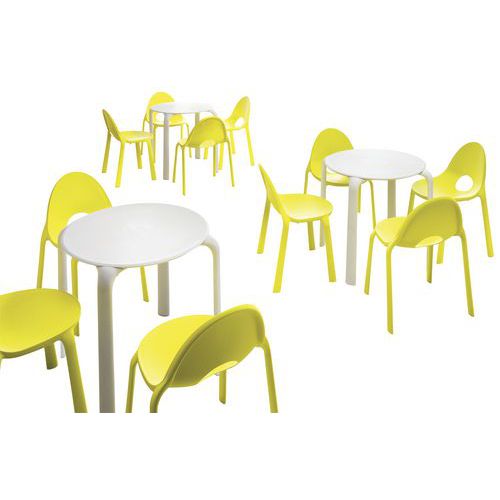 Table ronde DROP Infiniti - Manutan.fr