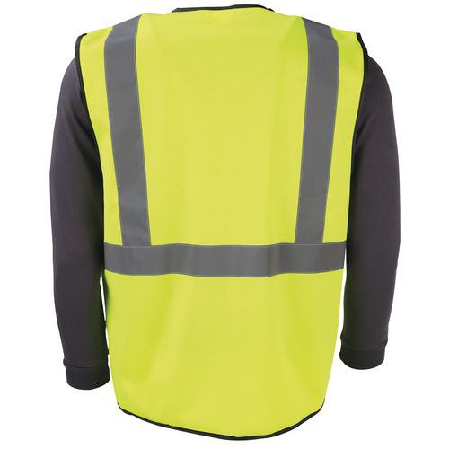 Gilet haute visibilité jaune - Manutan Expert - Manutan.fr