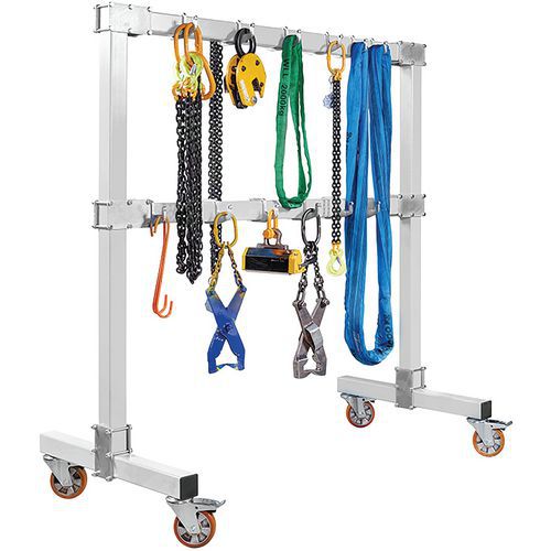 Portique mobile porte-accessoires - Capacité 1000 kg - Vetter - Manutan.fr