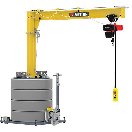 Potence mobile - Capacité de 125 à 500 kg - Manutan