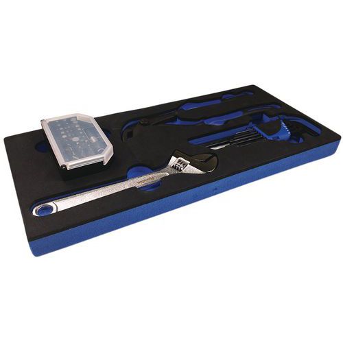 Module 1/3 avec 4 outils de serrage - Manutan - Manutan.fr