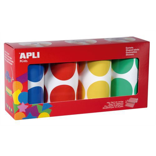 Gommettes géantes dia 45mm | Pichon.fr